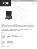Cylinder Liner Protrusion Measurement Guide | PDF | Cylinder (Engine ...