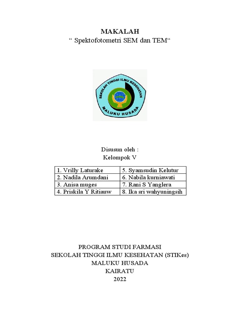 Makalah Kimia Analisis Kel 5 | PDF