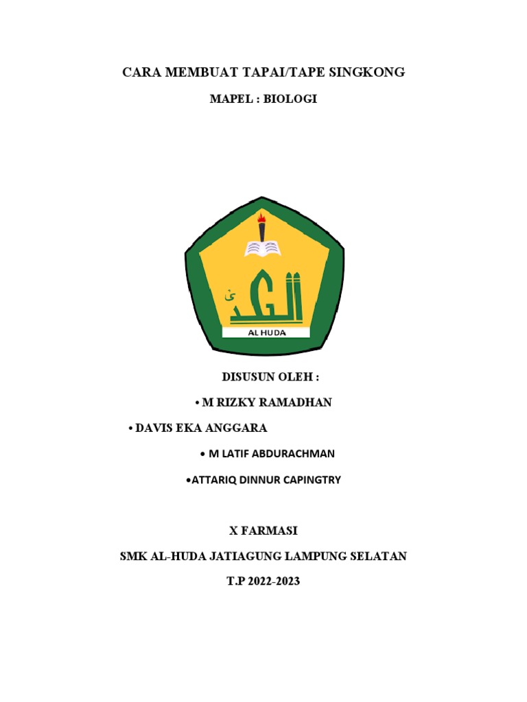 Cara Membuat Tapai Singkong Tradisional | PDF