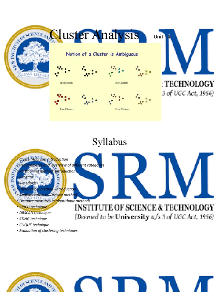 Cluster Analysis Fundamentals: A Comprehensive Introduction to Key Concepts, Methods ...