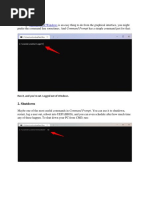 Windows CMD Mastery Guide | PDF | Computer File | Directory (Computing)