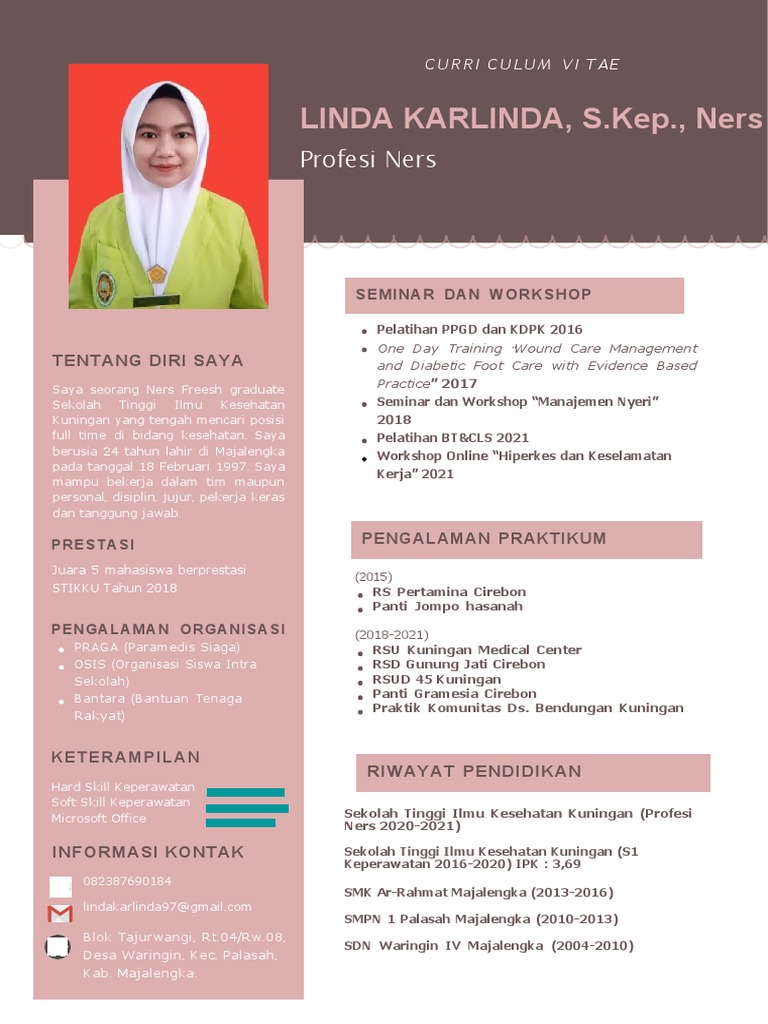 Linda Karlinda, s.kEP,. Ners | PDF