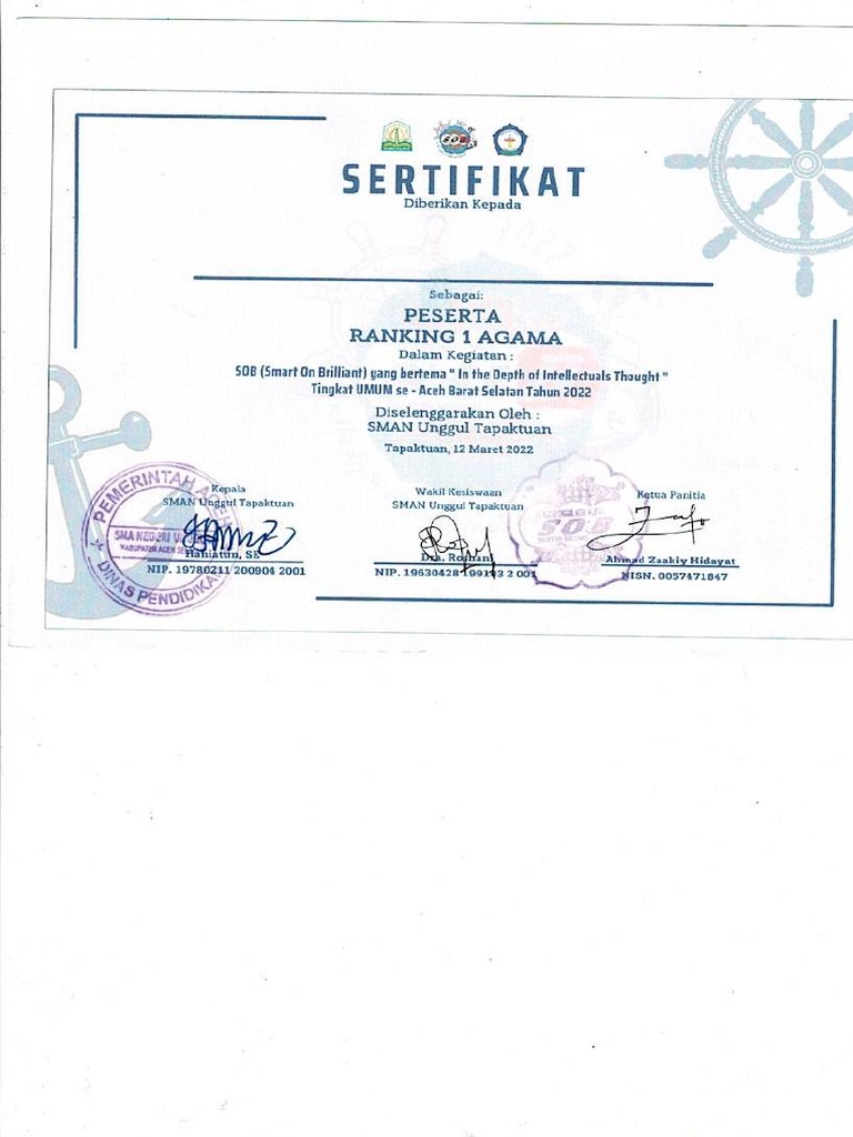 Sertif Alsa 2 | PDF