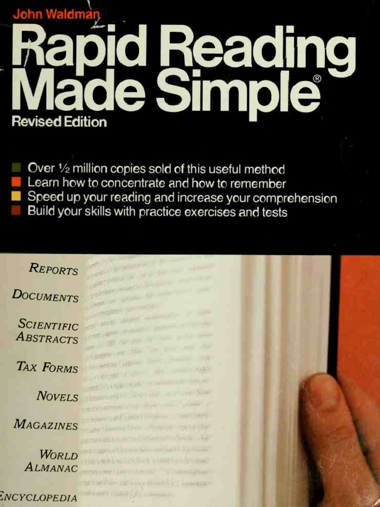 Rapid Reading Made Simple by John Waldman | PDF | Reading Comprehension ...