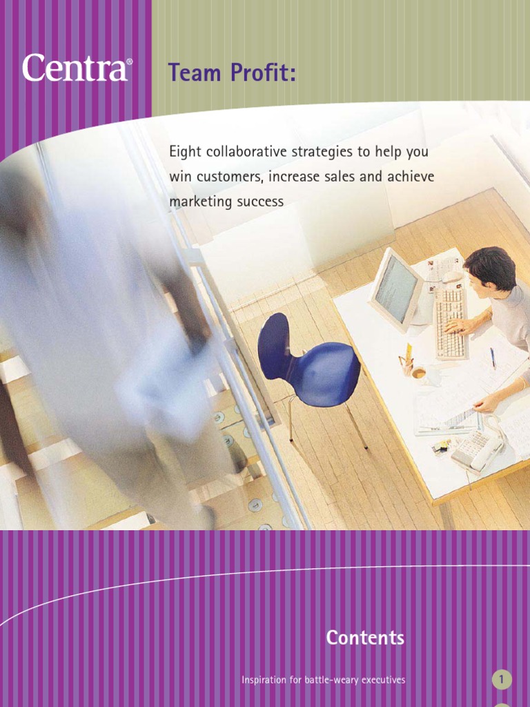 Team Profit:: Eight Collaborative Strategies To Help You Win Customers ...