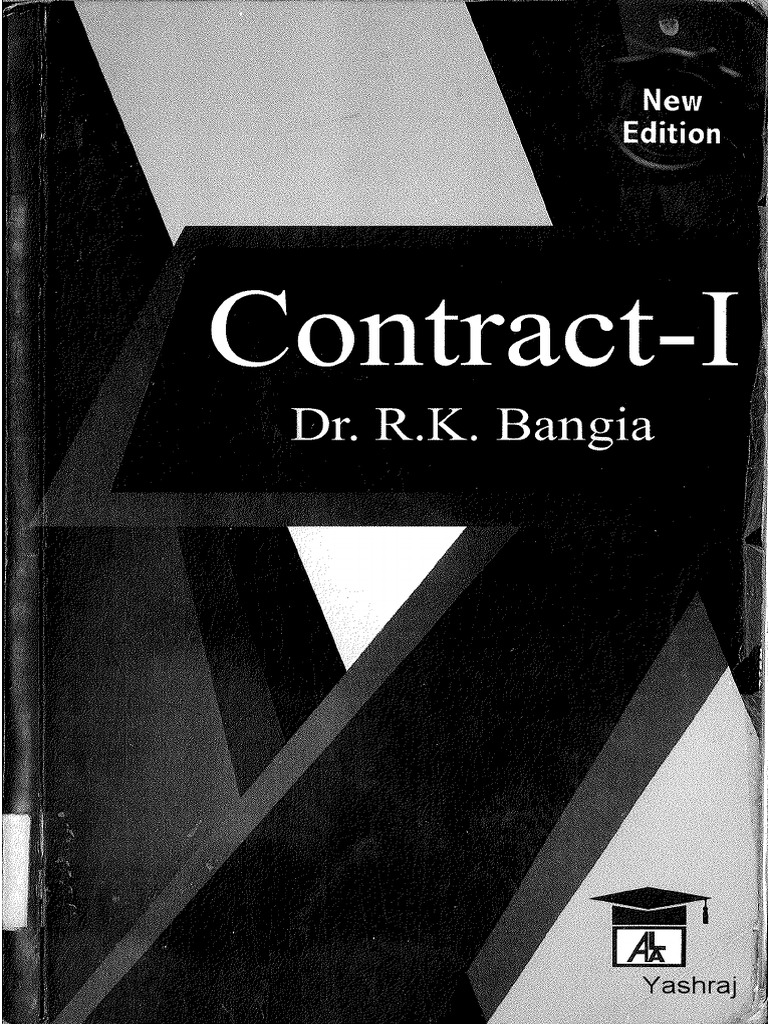 Contract - I DR RK Bangia | PDF