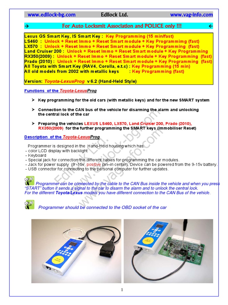 Extraordinary How To Program Lexus Key Fob Pictures