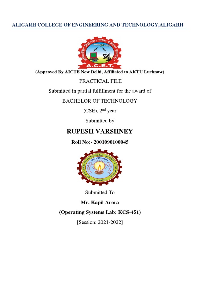 Os Practical File | PDF | Computing | Computer Programming Os Practical File | PDF | Computing | Computer Programming
