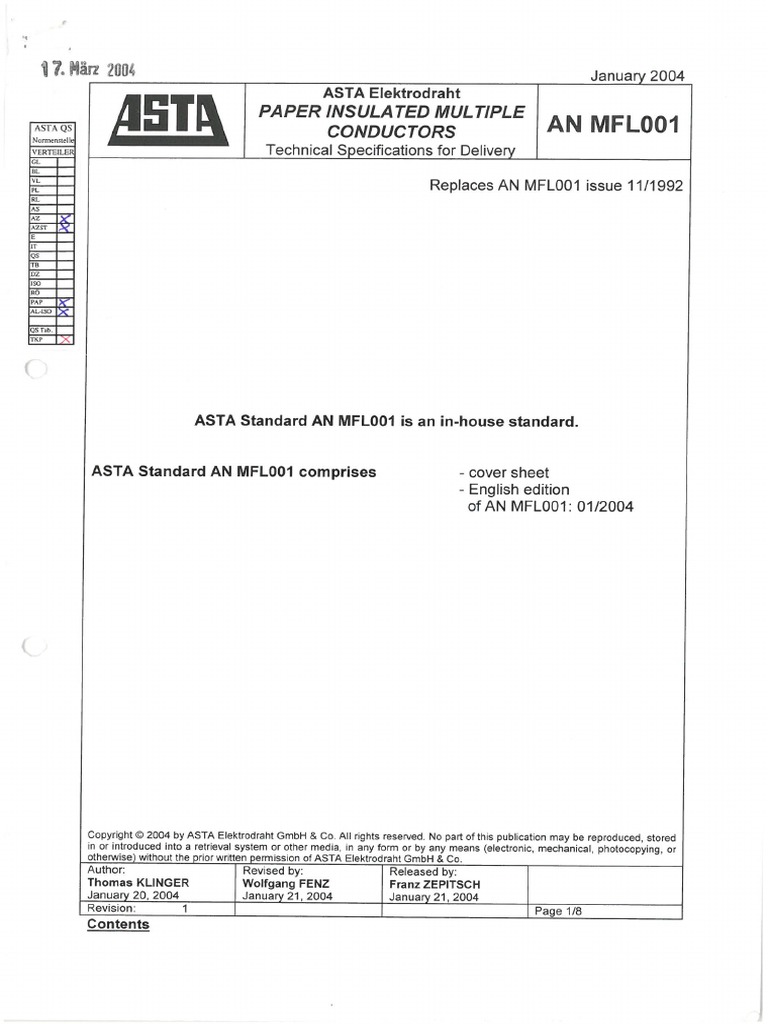 An MFL001 | PDF