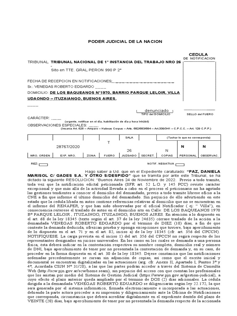 Cedula Ley | PDF | Gobierno | Documentos legales Cedula Ley | PDF | Gobierno | Documentos legales