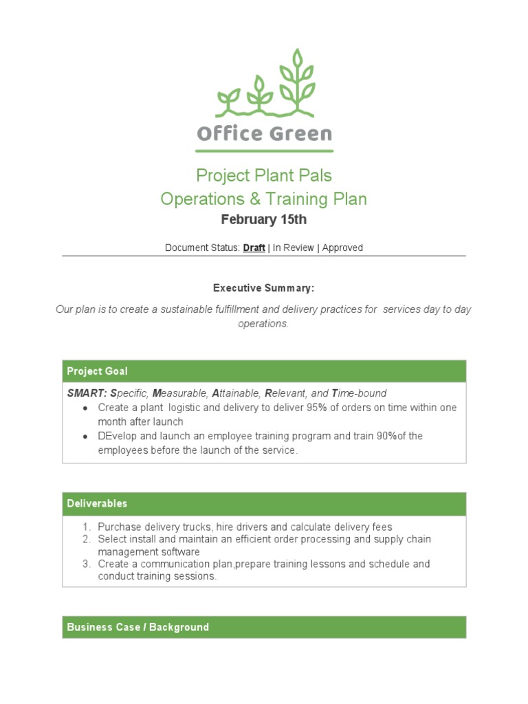 Activity Template - Project Charter | PDF | Business