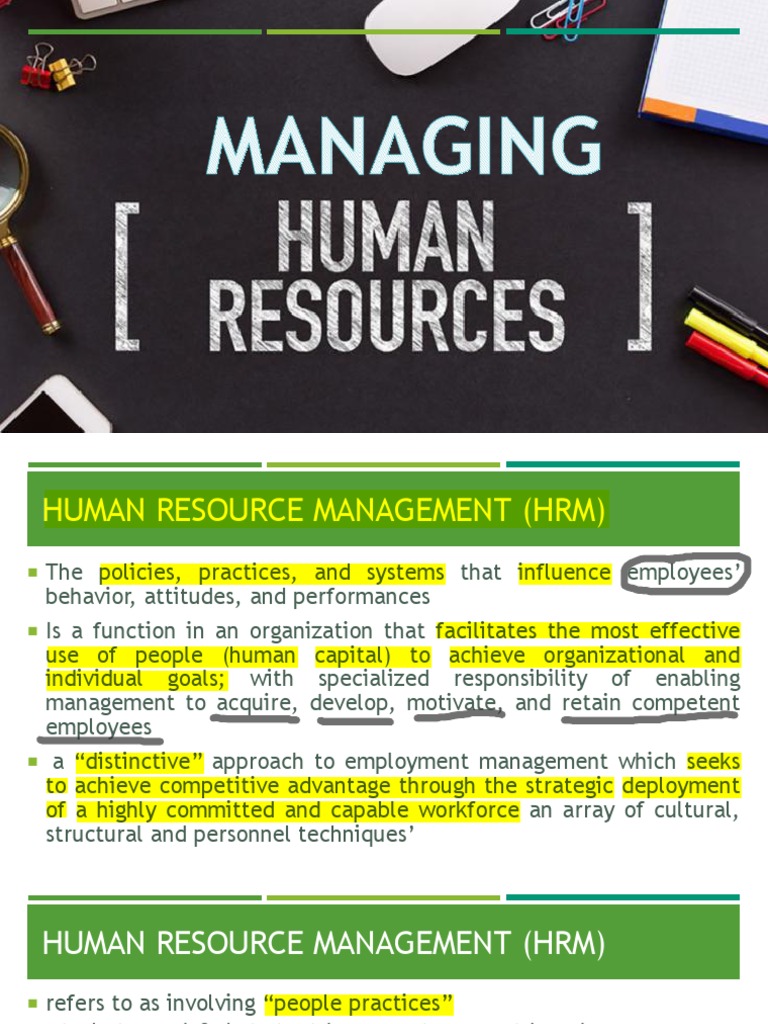 Chapter 1 | PDF | Human Resource Management | Human Resources