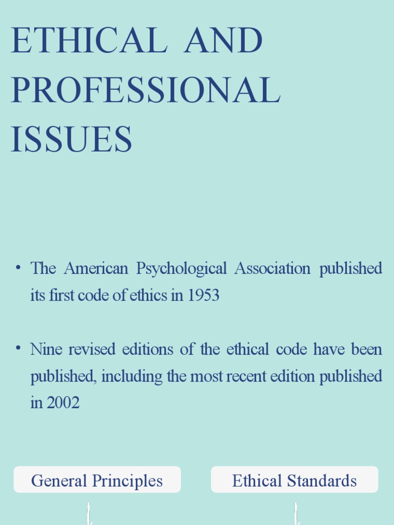 Psychologists' Ethical Guidelines | PDF | Psychotherapy | Confidentiality