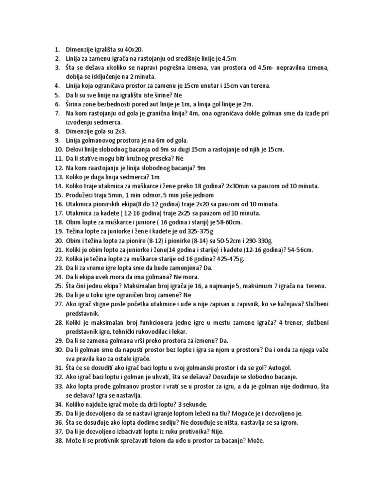 Pravila | PDF