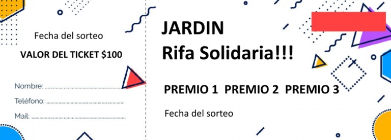 Boleto de Rifa | PDF