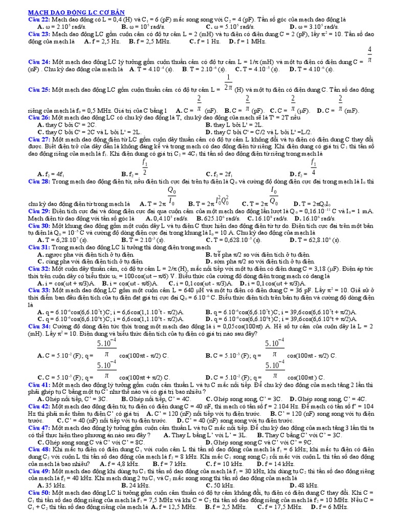 M CH Dao Đ NG LC Cơ B N | PDF