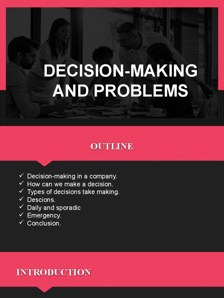 Decision Making | PDF