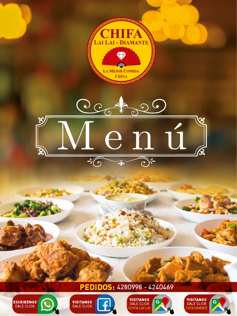 MENU Chifa Lai Lai2 Digital-1 | PDF | Alimentos | Ingredientes de comida