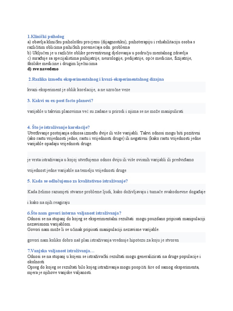 Skripta Klinička | PDF