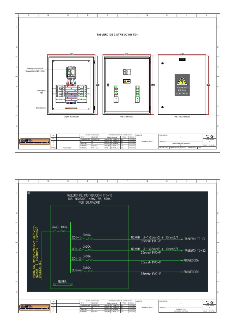 TD 1 | PDF | Electricidad | Ingenieria Eléctrica