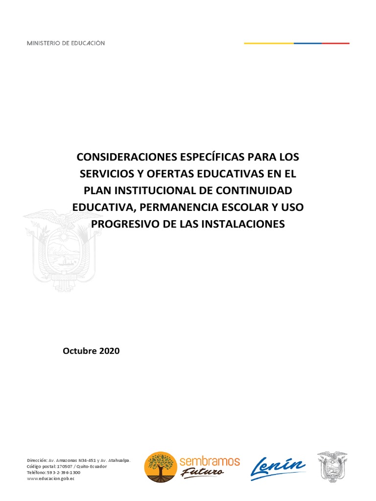 Consideraciones Específicas para Pice Ofertas Seei-Signed | PDF