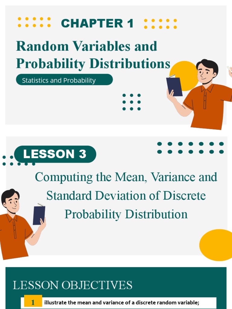 Chapter1. Lesson3. Mean Variance and Standard Deviation | PDF ... Chapter1. Lesson3. Mean Variance and Standard Deviation | PDF ...