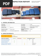 Material Receiving Inspection Report | PDF