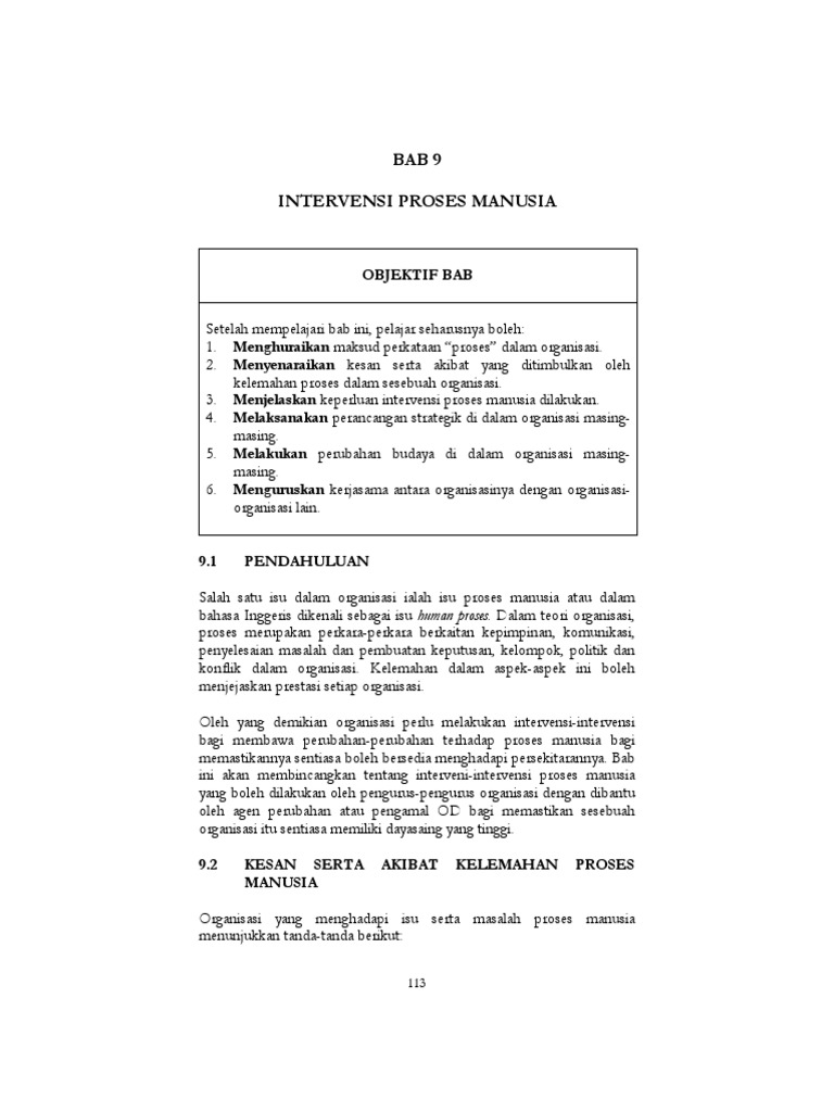 HUMAN PROCESS INTERVENTION | PDF