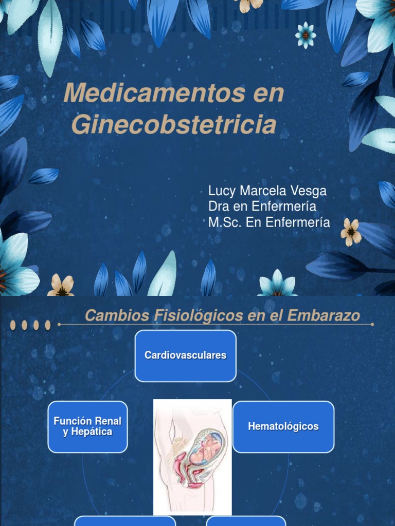 Medicamentos en El Embarazo | PDF | Medicamentos con receta | Farmacocinética