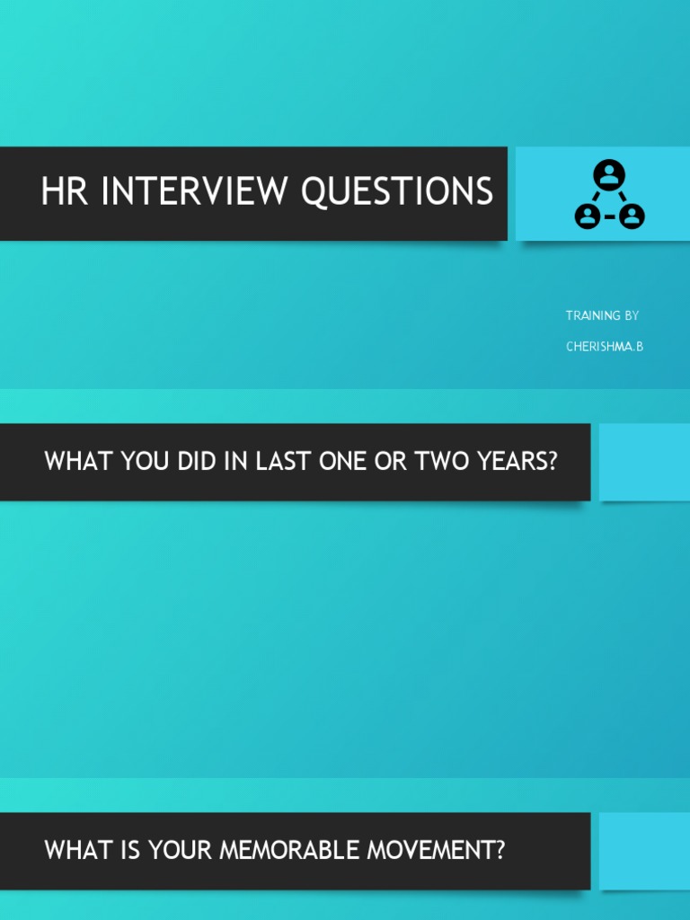 Non-It HR Interview Questions | PDF