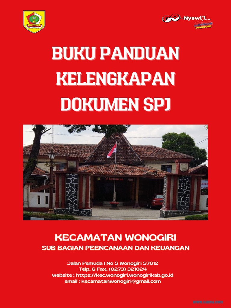 BUKU PANDUAN KELENGKAPAN DOKUMEN SPJ Jadi - Fix | PDF