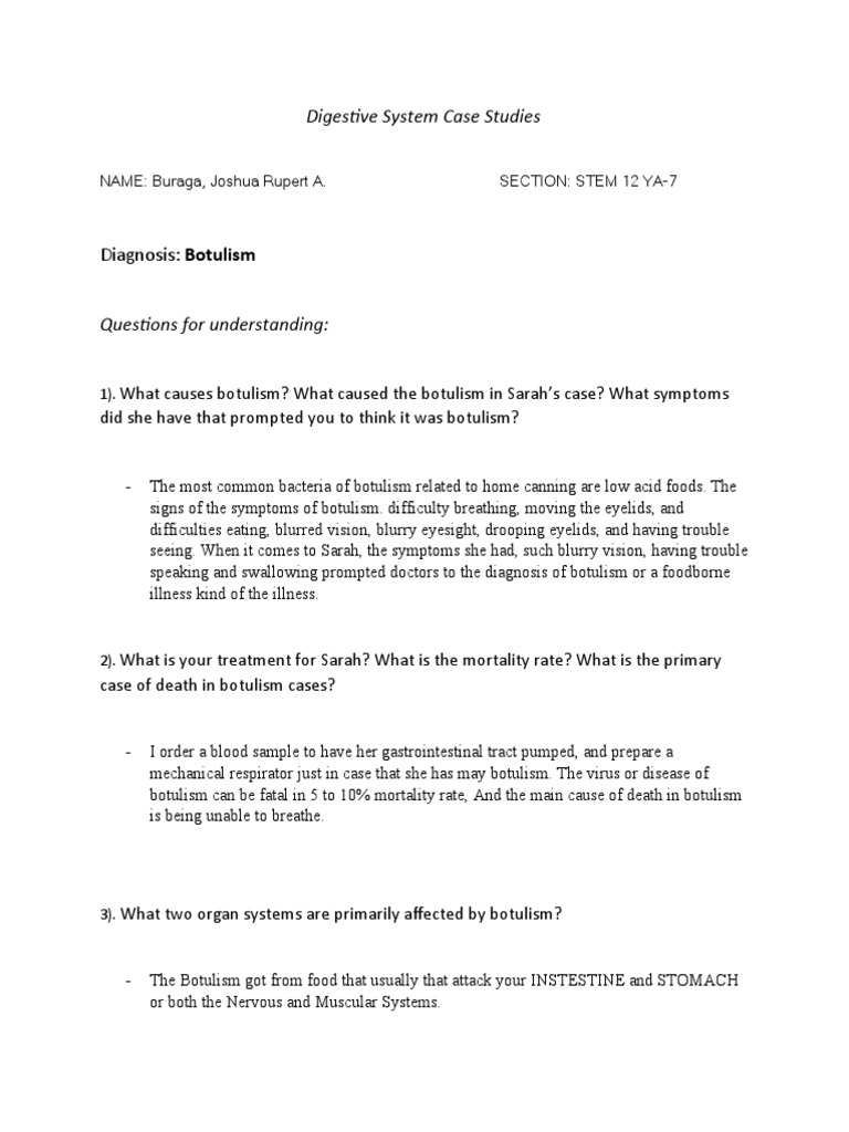 Digestive System Case Studies - Buraga | PDF | Epidemiology | Clinical ...