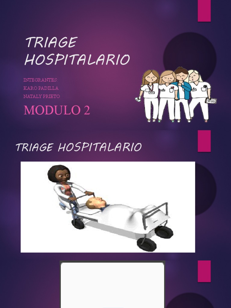 Triage Hospitalario | PDF | Enfermedades y trastornos humanos | Causas ...