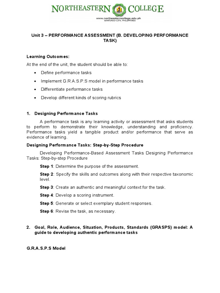 Assessment In Education Pdf Rubric Academic Educational Assessment