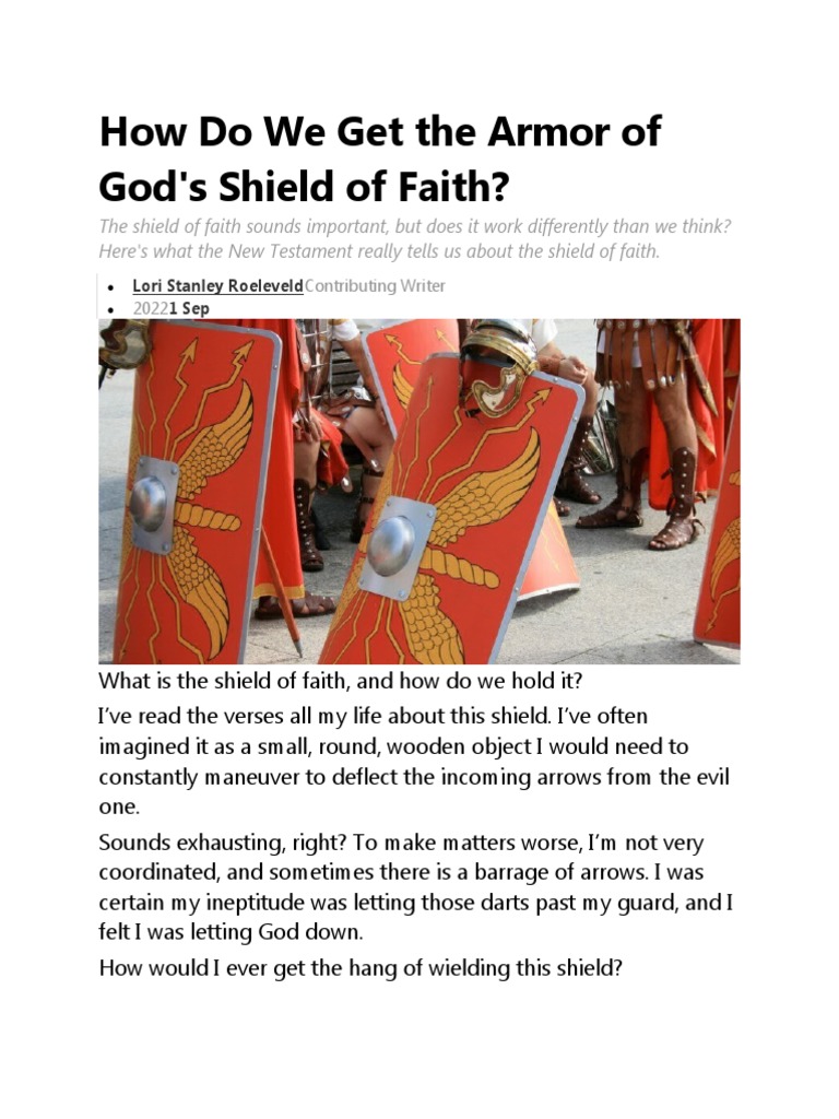 Whar Is The Shield of Faith | PDF | Armor Of God | Faith