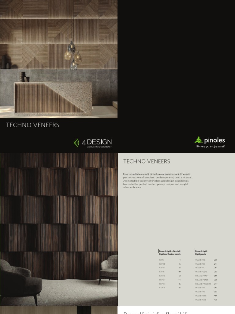 Katalog Techno Veneer | PDF | Materials | Biodegradable Materials