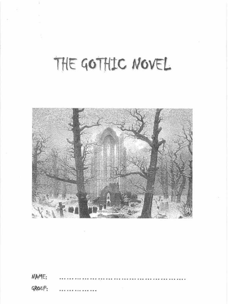 The Gothic Novel Booklet | PDF