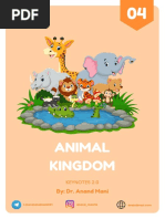 Kingdom Animalia - Phylum Summary Table | PDF | Gill | Zoology