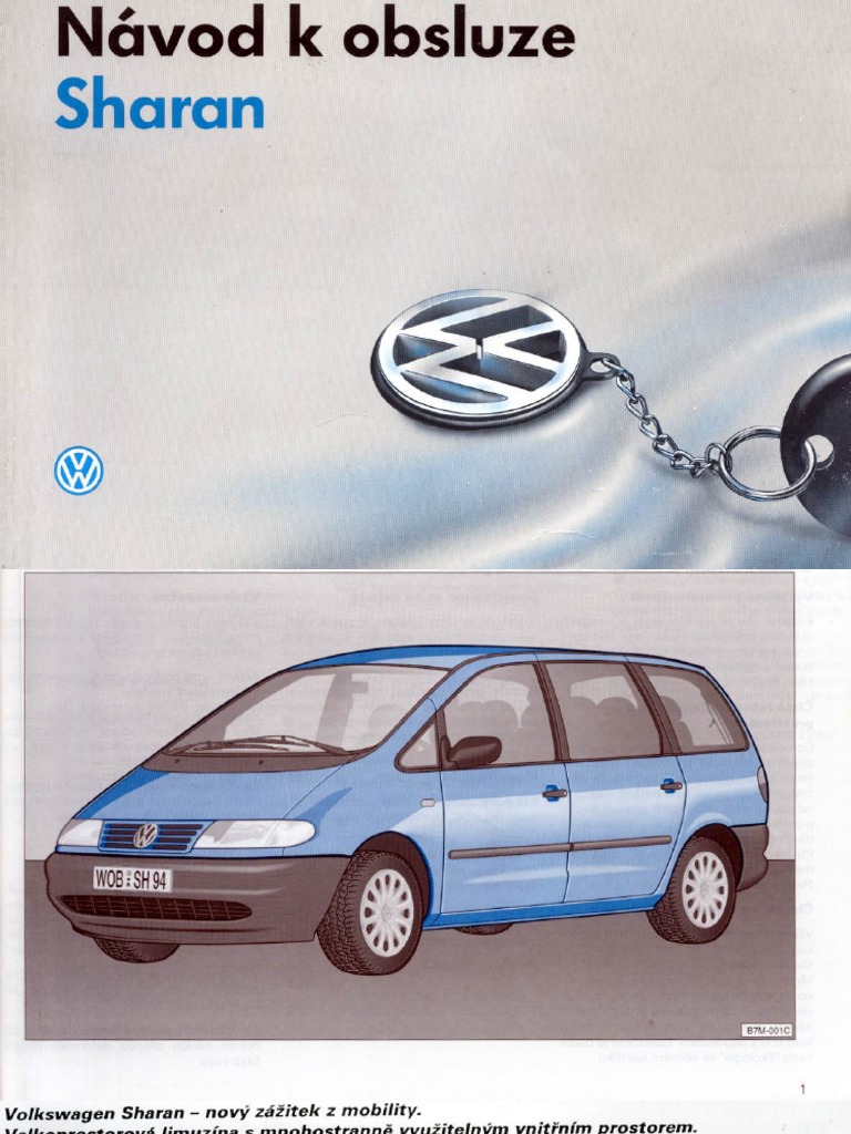 VW Volkswagen Sharan Manual CZ | PDF