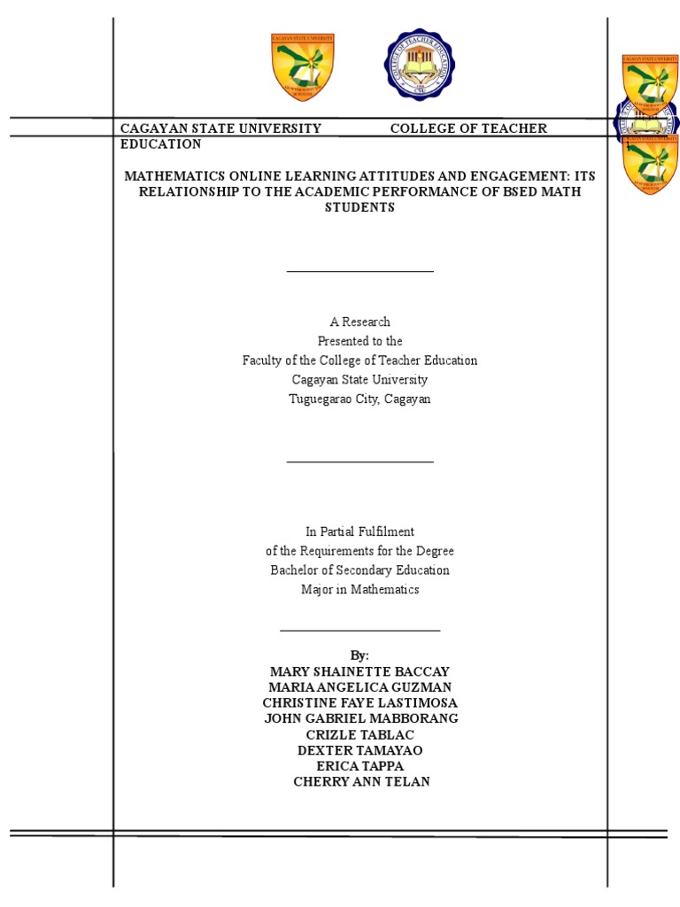 Group of Baccay Bsed Math 4a | PDF | Learning | Educational Technology