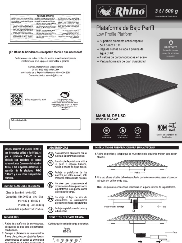 Manual PLABA-15 | PDF