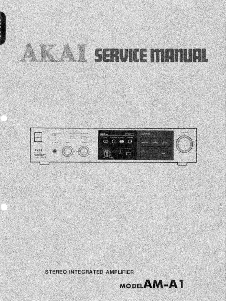 Akai Am A1 | PDF