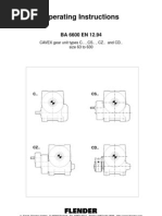Flender Gearbox Document | PDF | Pump | Gear