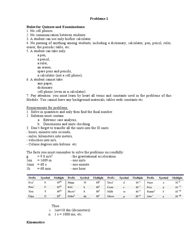 Ihw 1 | PDF | Rotation Around A Fixed Axis | Force