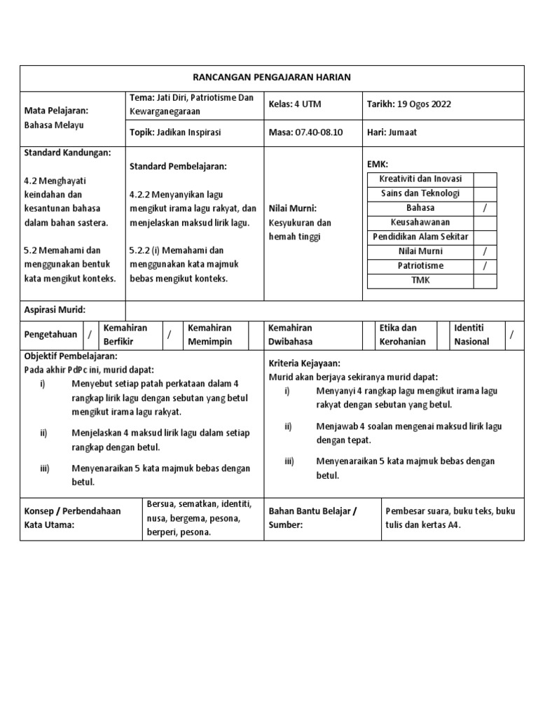 RPH BM M2 (19.8.22) | PDF