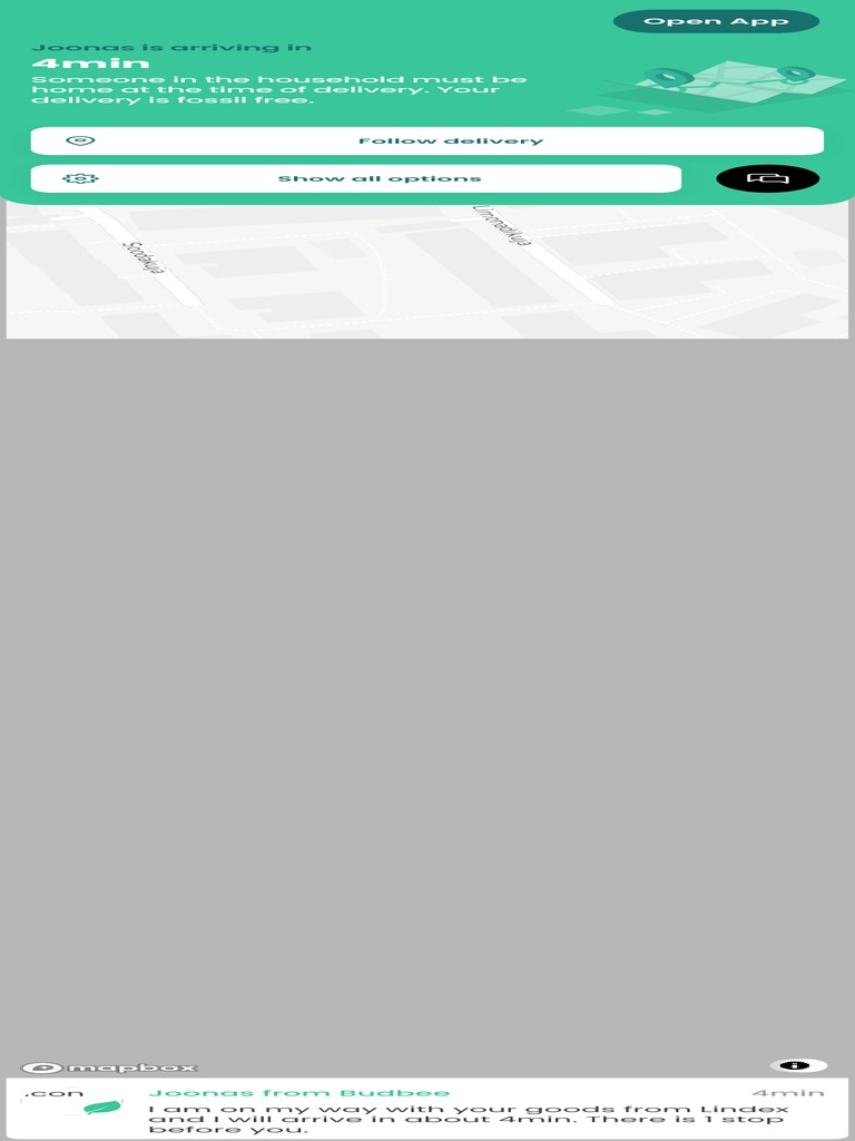 Budbee Delivery Update and Instructions | PDF