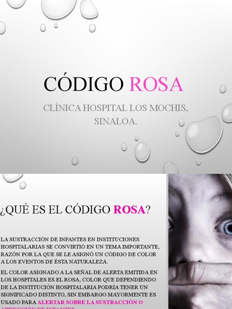 Protocolo Código Rosa en Hospitales | PDF