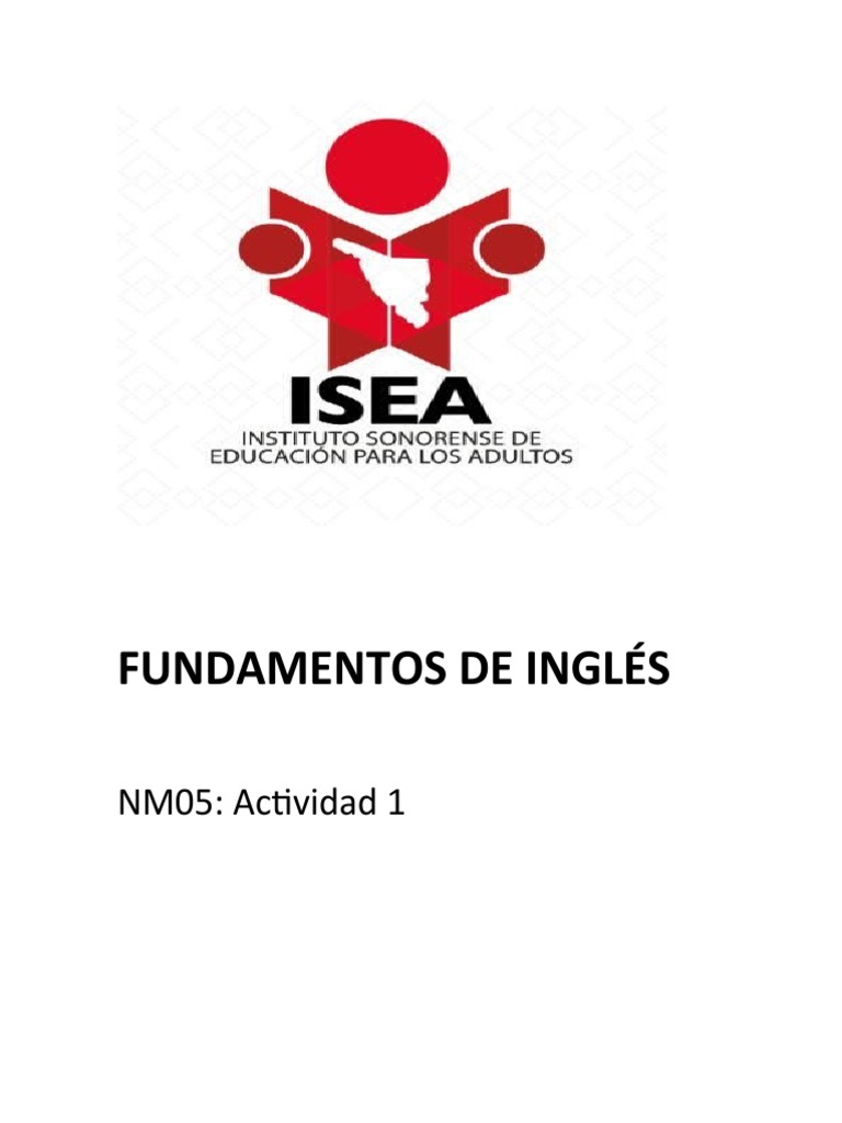 Fundamentos de Inglés | PDF