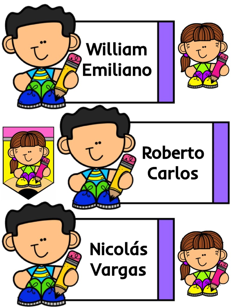 Lista de nombres de estudiantes | PDF