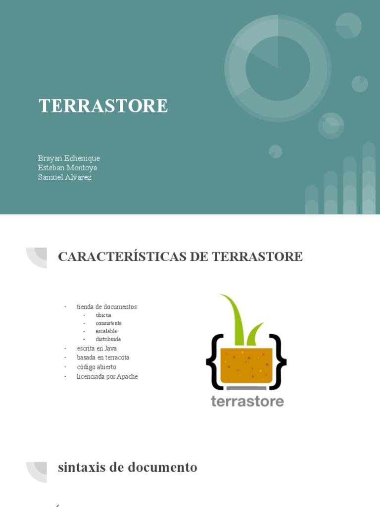 Base de Datos Terrastore | PDF